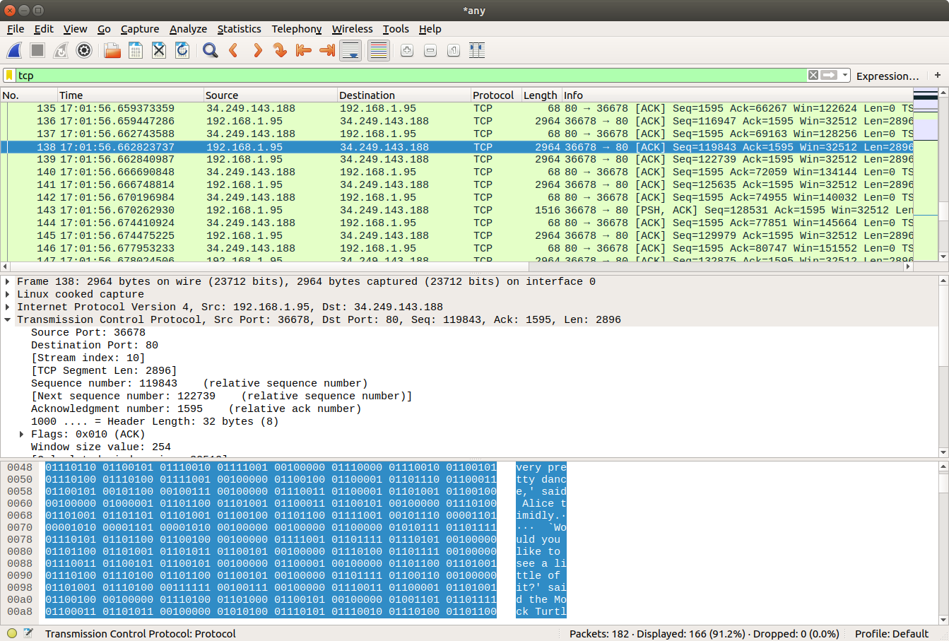 Wireshark TCP